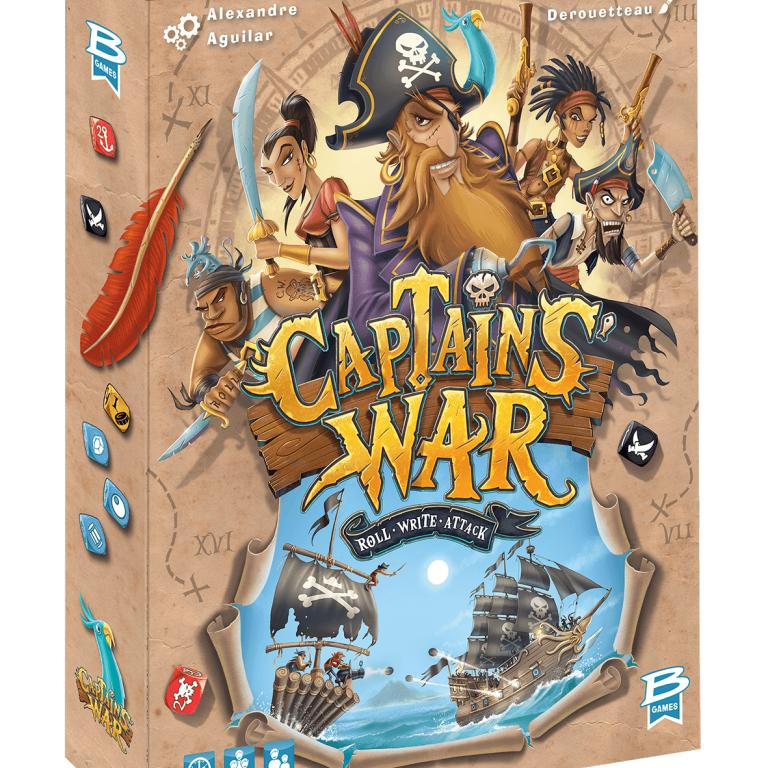 Captains' War Review: Rollin' & Writin' & Fightin'|The Dice Tower
